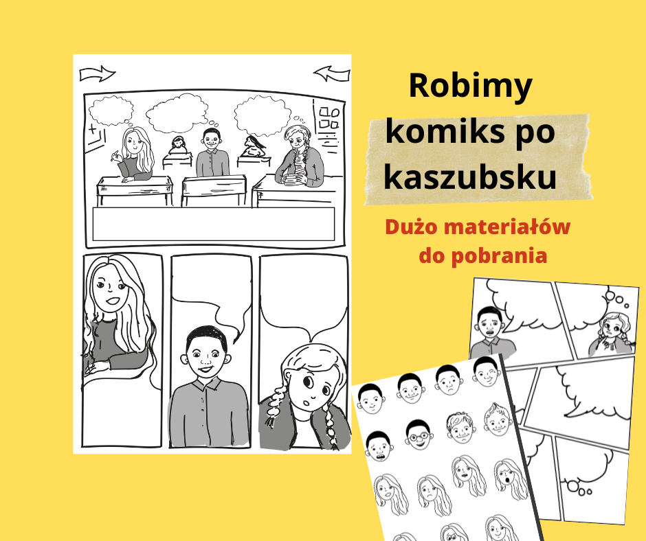 Komiks na lekcjach j. kaszubskiego - Farwny swiat-Aleksandra Majkowska